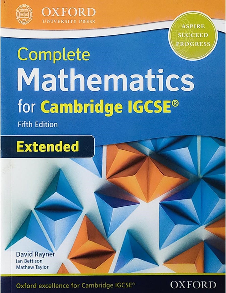 Complete Mathematics for Cambridge IGCSE® Student Book (Extended) (Core ...