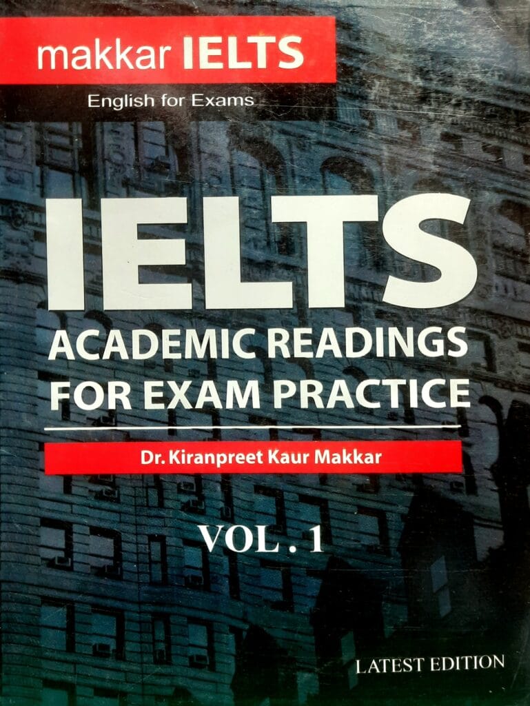 Makkar IELTS Academic Reading volume.1 - AXIA Books