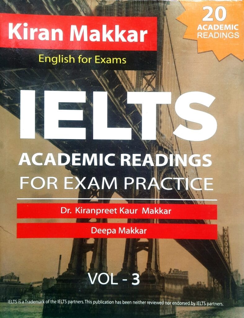 Makkar IELTS Academic Reading volume.3 - AXIA Books