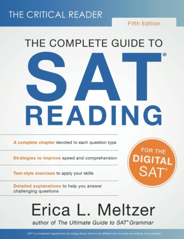 The Critical Reader, Fifth Edition: The Complete Guide to SAT Reading ...