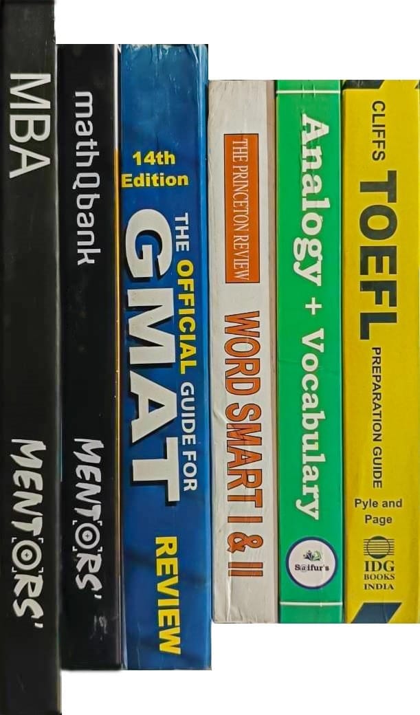 MBA Admission Prep Bundle – Mentors Combo with math - AXIA Books